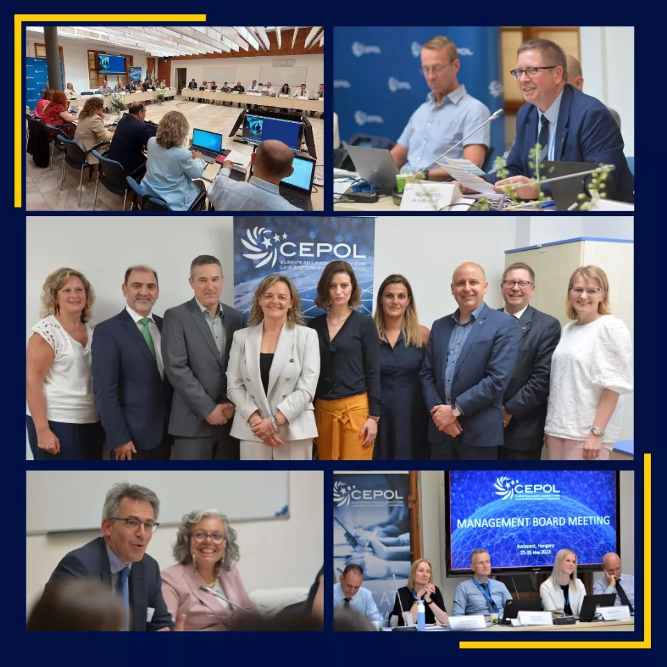 CEPOL welcomes new Chair and Deputy Chair to its Management Board | CEPOL