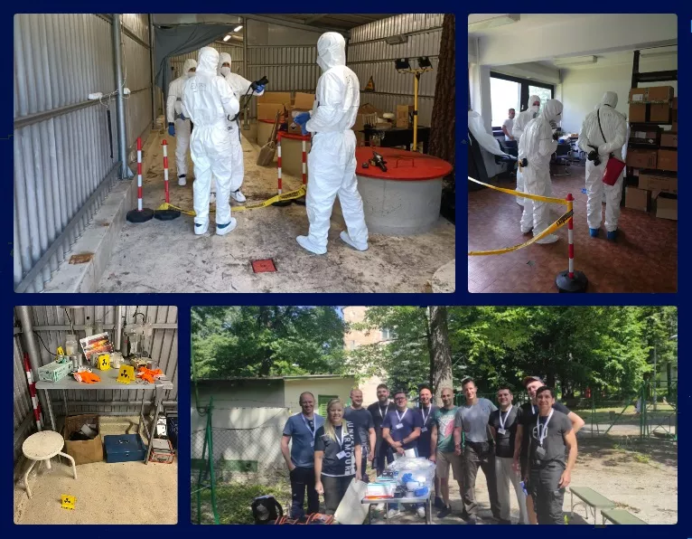 Radiological crime scene management course provides opportunity for ...