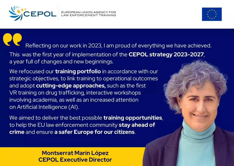 2023 in brief – A short overview of key milestones | CEPOL