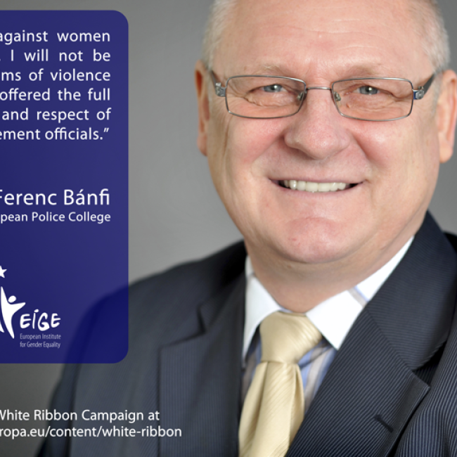 CEPOL’s Director supports EIGE’s campaign on violence against women | CEPOL