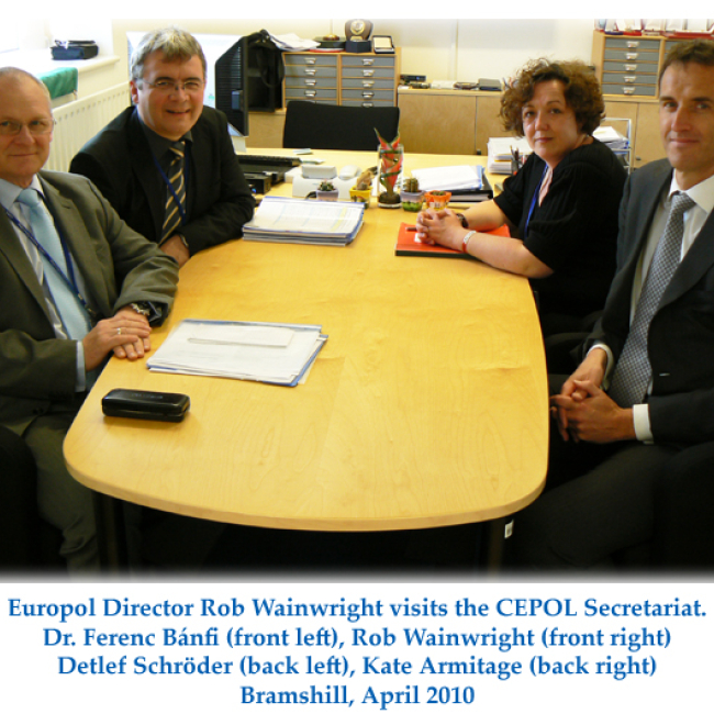 Europol Director visits CEPOL Secretariat | CEPOL