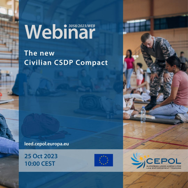 3058/2023/WEB 'The new Civilian CSDP Compact' | CEPOL