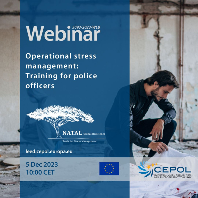 3093/2023/WEB 'Operational stress management: Training for police ...