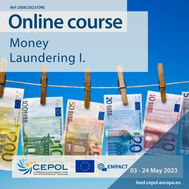 Online Course 2008/2023/ONL: Money laundering | CEPOL