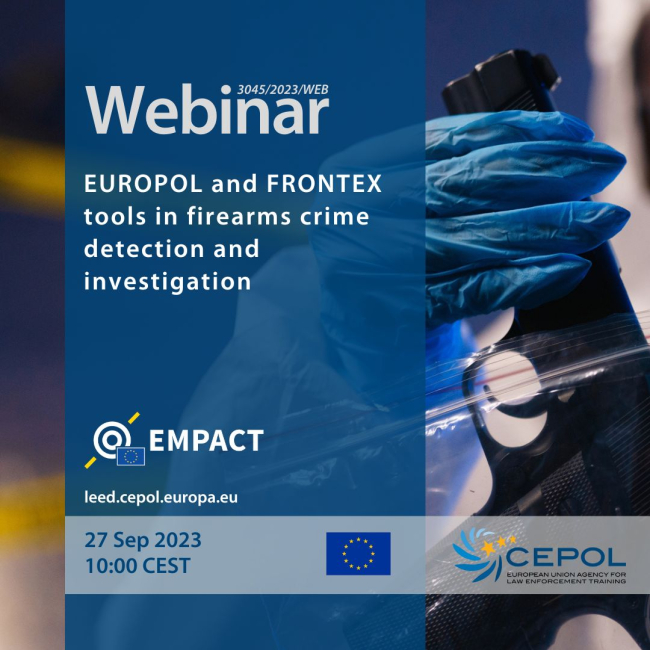 3045/2023/WEB 'EUROPOL and FRONTEX tools in firearms crime detection ...