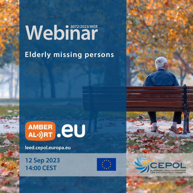 3072/2023/WEB 'Elderly missing persons' | CEPOL