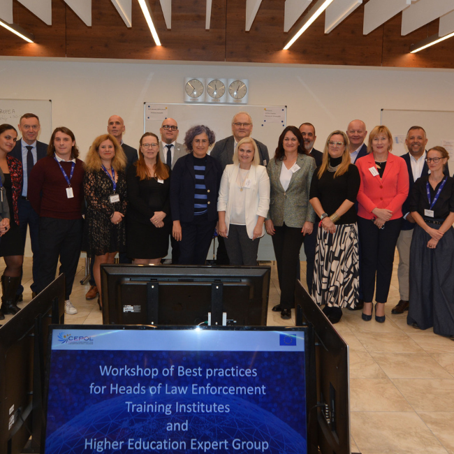 Experts take effective steps towards CEPOL’s future higher education ...