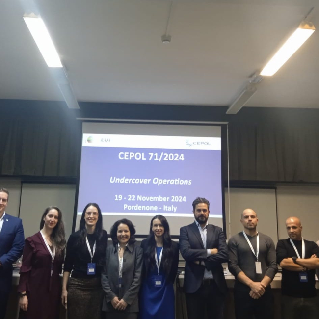 27 law enforcement officials trained in Italy on Undercover Operations ...