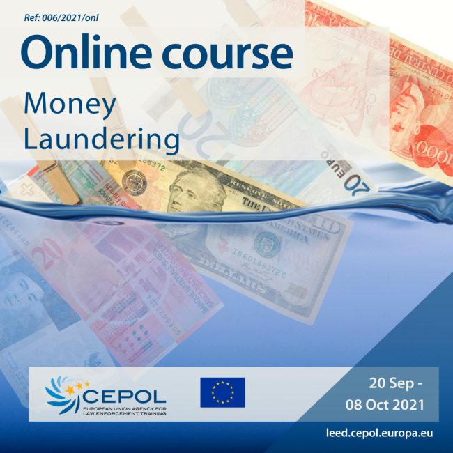 Online Course 6/2021: Money laundering | CEPOL
