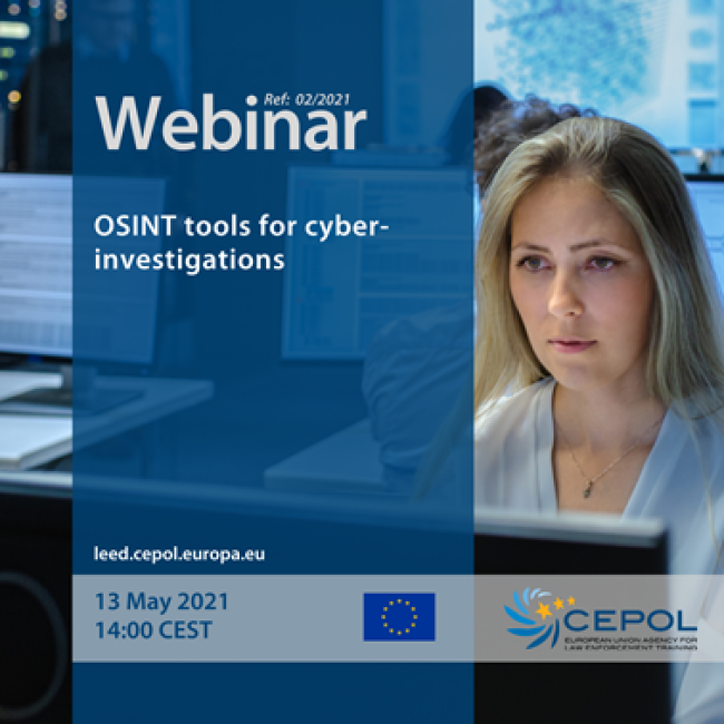 Webinar 2 2021 Osint Tools For Cyber Investigations Cepol