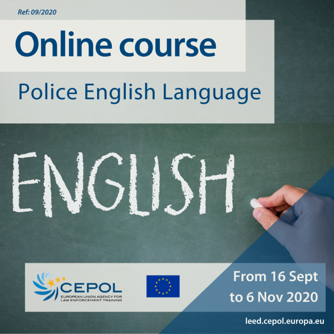 Online Course 03/2020: Police English Language | CEPOL