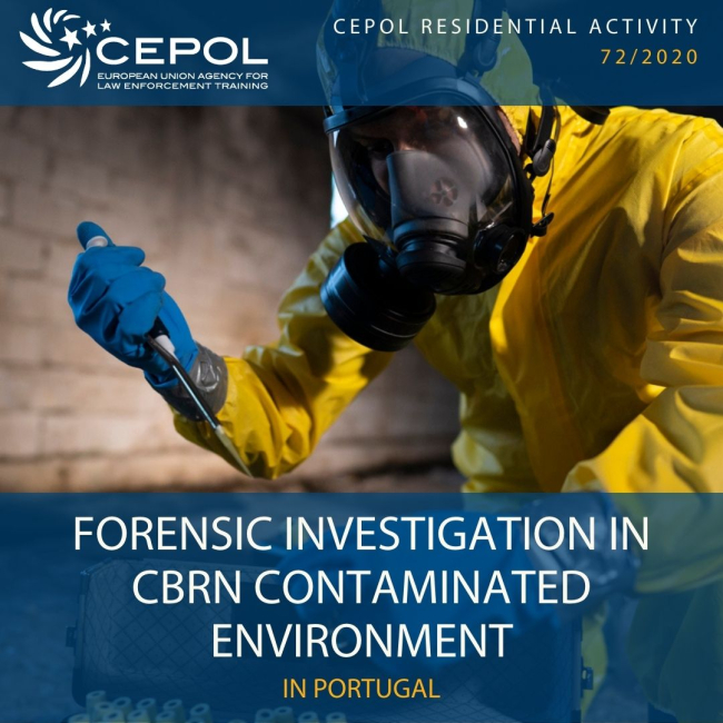 72/2020: Forensic investigation in CBRN contaminated environment | CEPOL