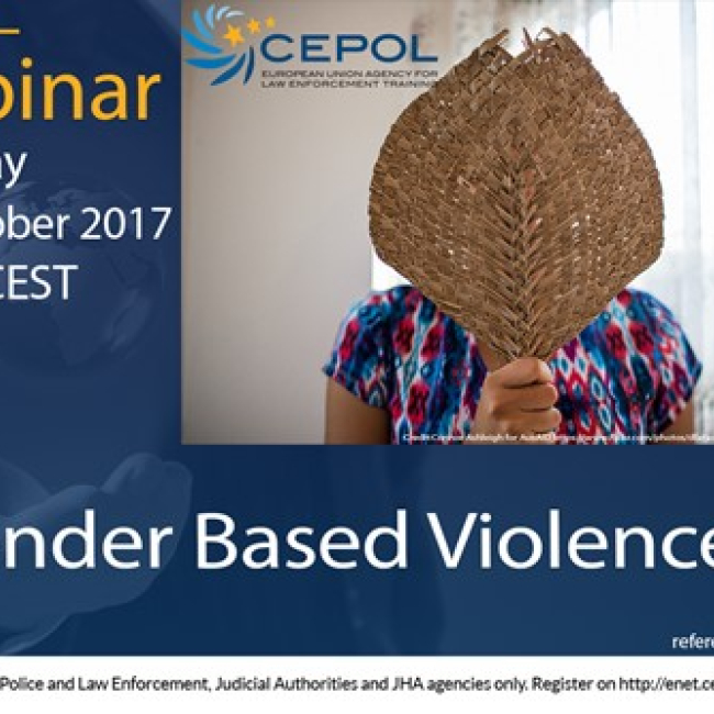 Webinar 81/2017 - Gender Based Violence | CEPOL